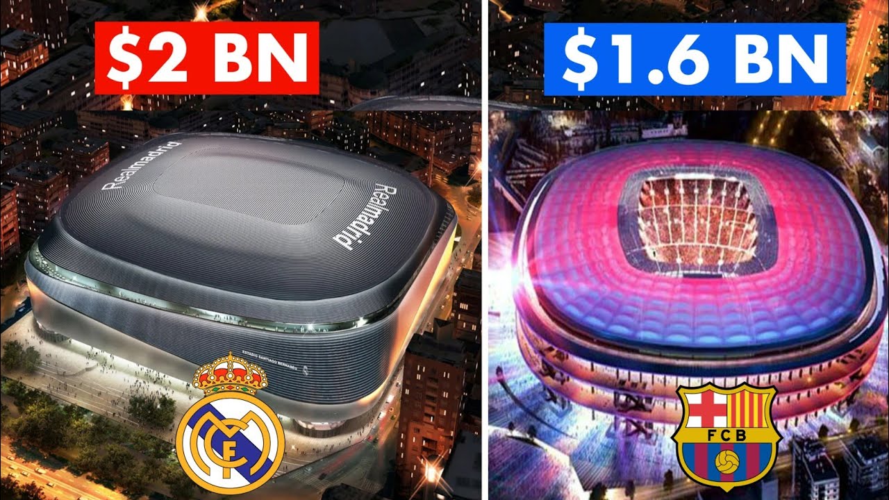 New Santiago Bernabéu vs Camp Nou stadium: Which One's Better? - YouTube