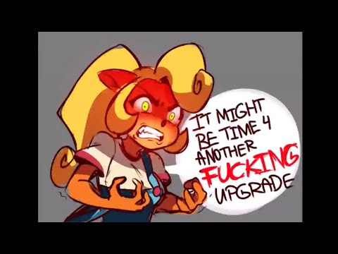Coco Bandicoot swearing. (Crash Bandicoot)