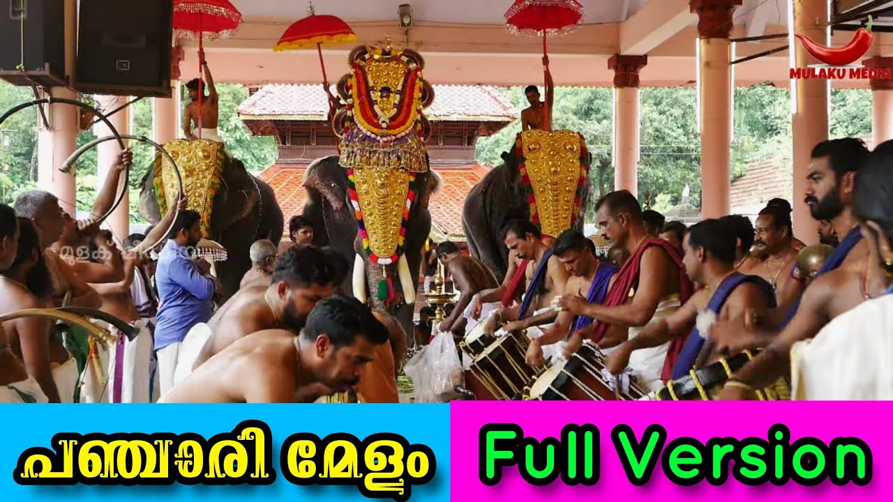 മേള പ്രേമികൾക്കായി പഞ്ചാരി മേളം തുടക്കം മുതൽ കൊട്ടികലാശം വരെ ...