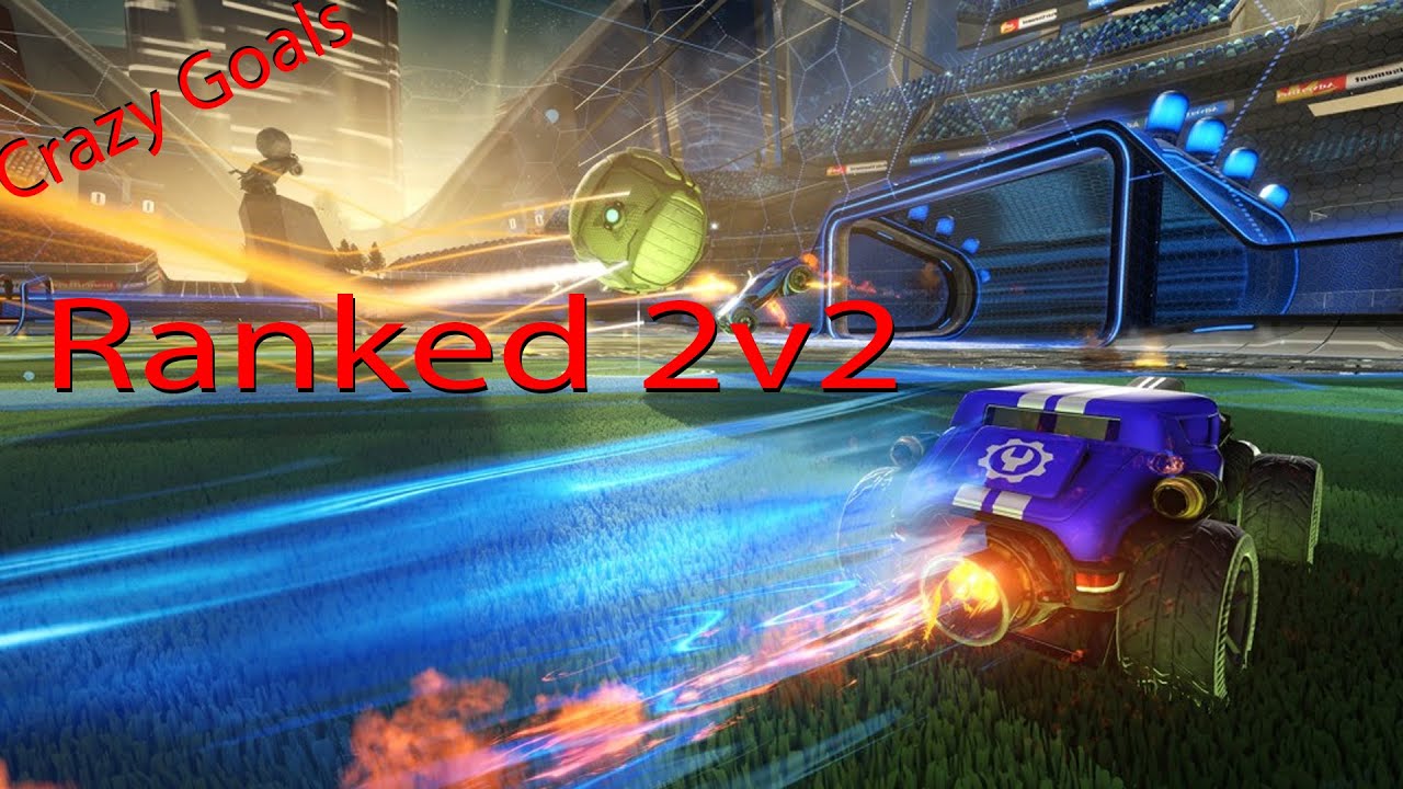 First ranked 2v2 Rocket League! - YouTube
