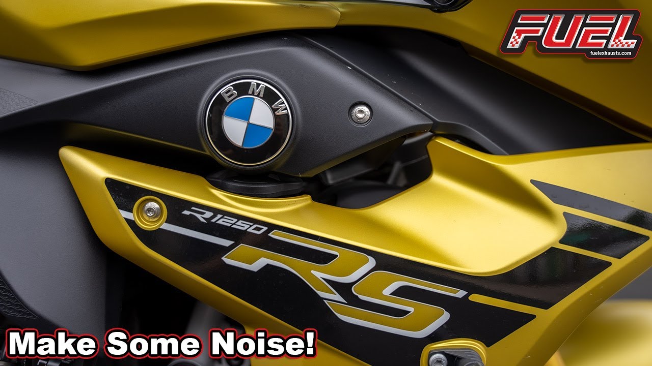 BMW R1250R R1250RS Sport New Aftermarket Fuel Diablo Exhaust & Fun With ...