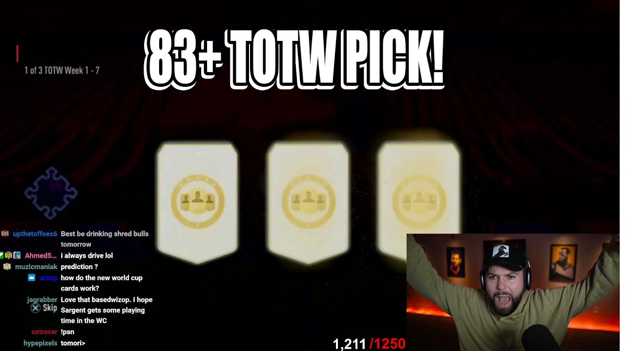 hectic tests the 83+ TOTW pick from Moments - YouTube