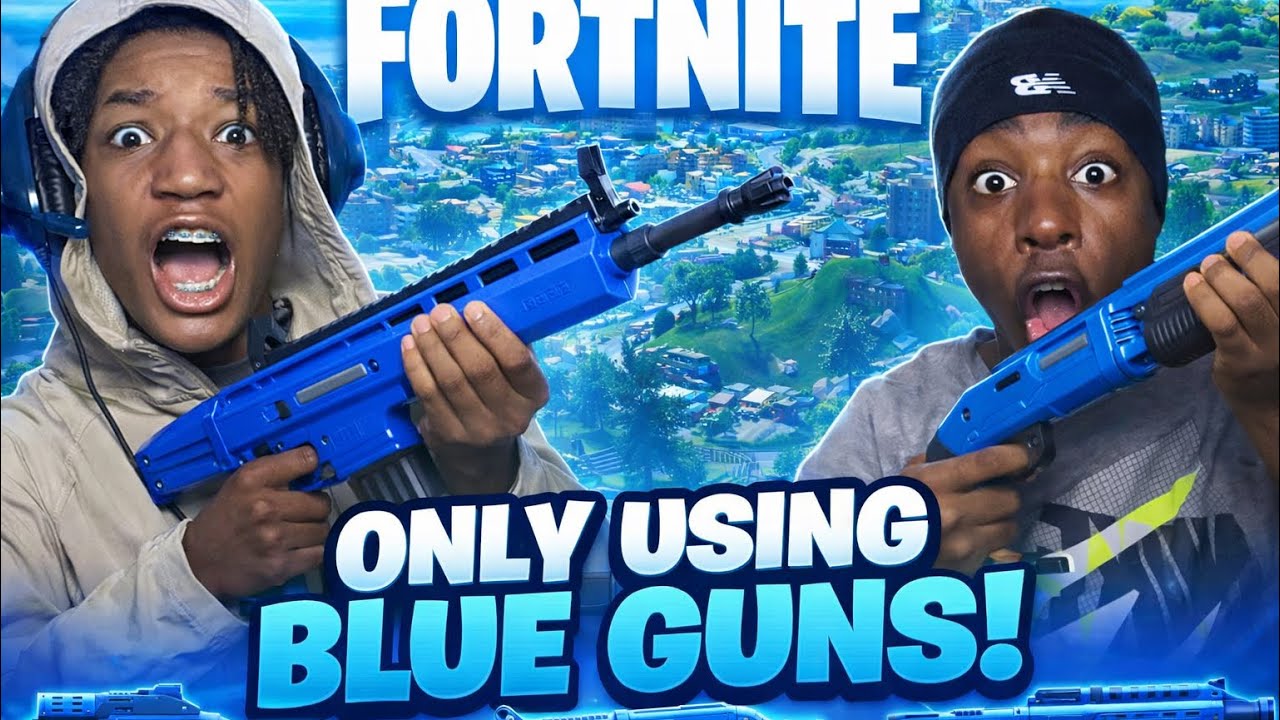 ONLY USING BLUE WEAPONS IN DUOS FORTNITE WITH @roracks0 UNTIL WE WIN A ...