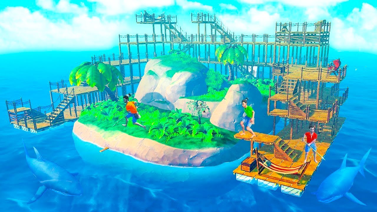 Raft ITA - LIVE - MIGLIORIAMO LA NOSTRA CASA! - YouTube