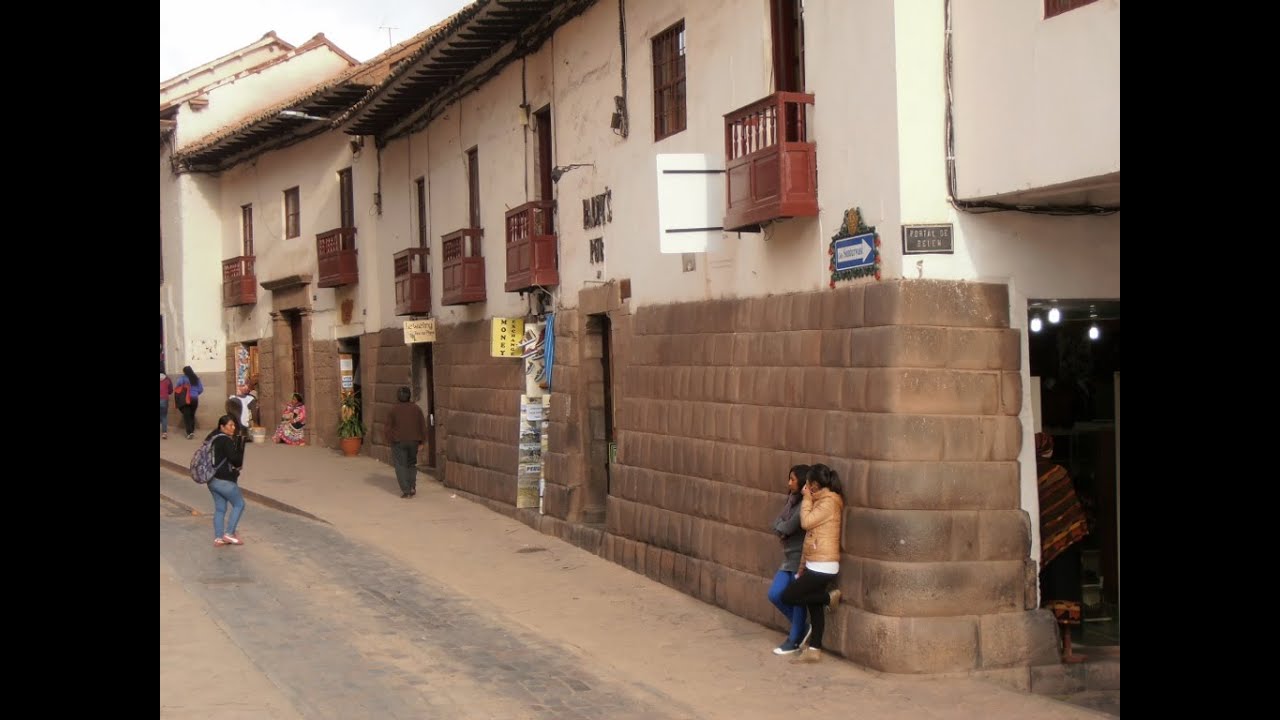 PALACIO DE INCA YUPANQUI o HATUN CANCHA (Cusco-Perú) - YouTube
