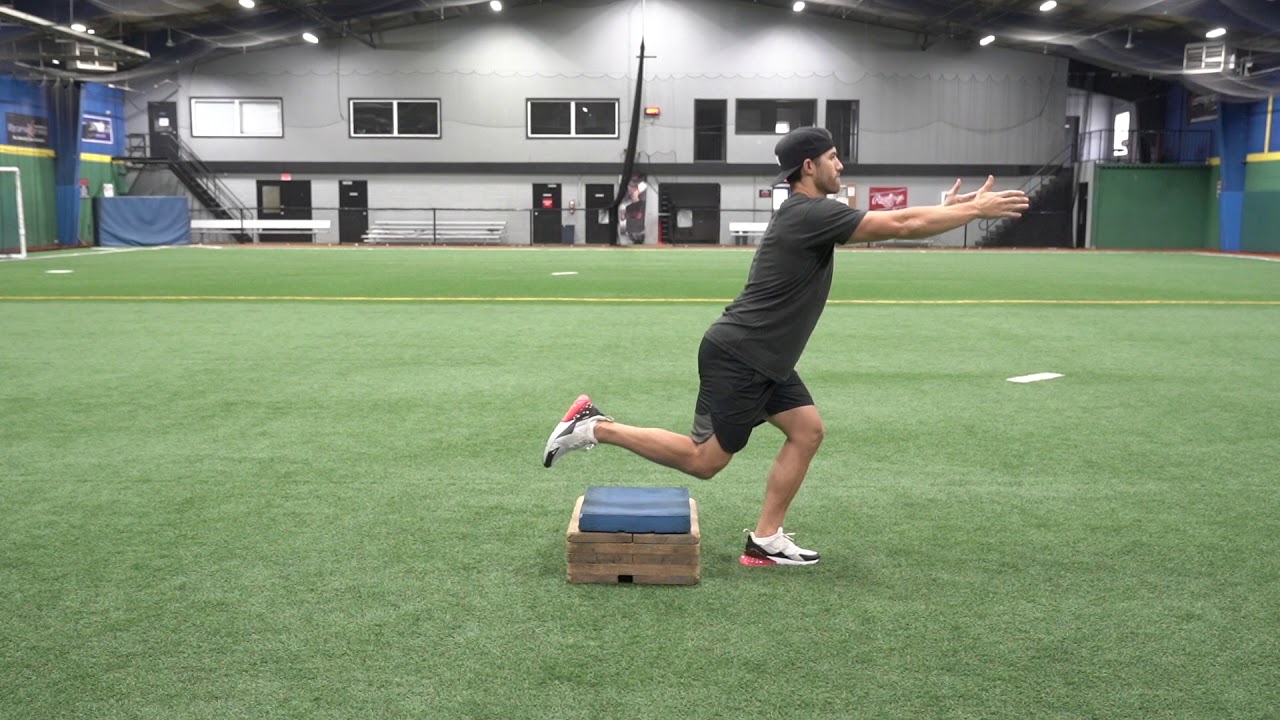 One Leg Knee Tap Squat - YouTube