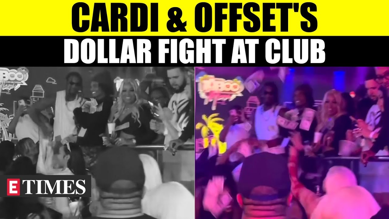 Cardi B & Offset Throw Money At Each Other Amid Ugly Divorce; Viral ...