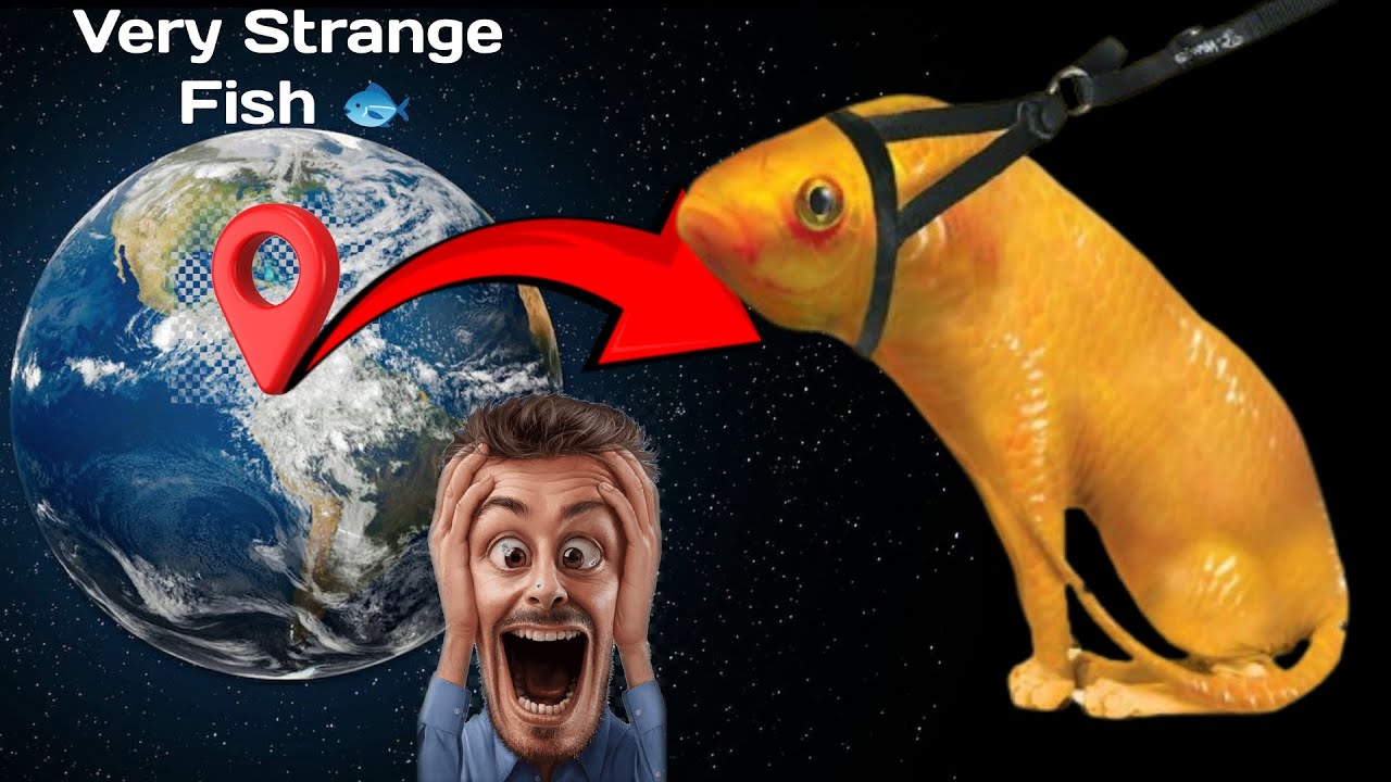 Very Strange Fish 🐟 on google earth and google map 🌎🗾#shots #earth #map ...