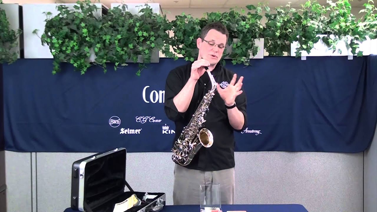 Saxophone Proper Disassembly by Conn-Selmer, Inc. - YouTube