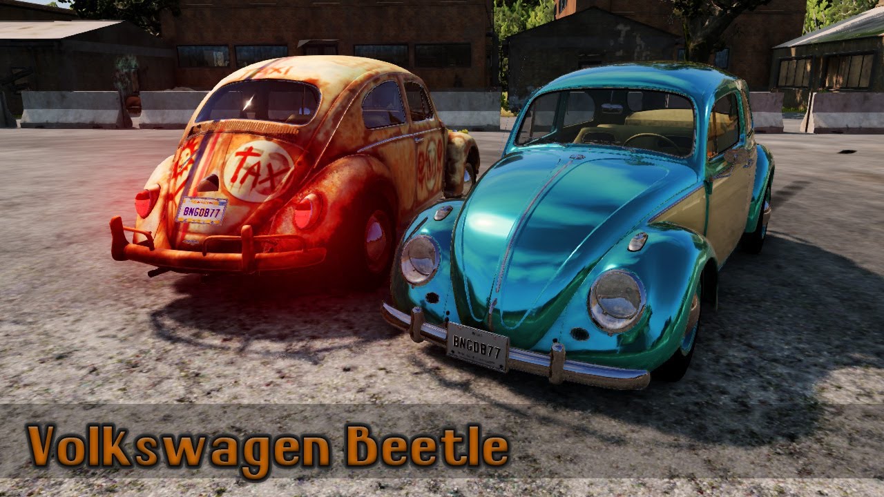 Мод Volkswagen Beetle для BeamNG.drive - YouTube