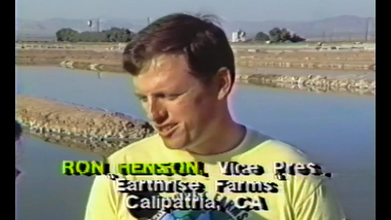 Voice of Agriculture • Earthrise Spirulina Farm • Ron Henson • 1990 ...
