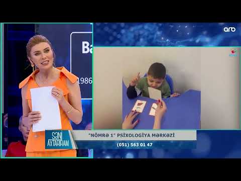 Nömrə 1 Psixoloji Mərkəzinin  uğurlu nəticəsi Səni axtarıramın kamerasının gözündən yayınmadı