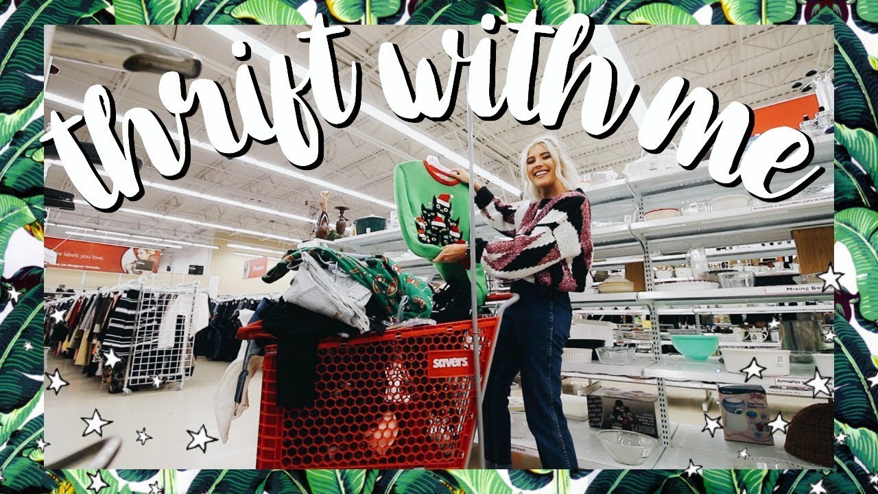 Come Thrift With Me | MY BEST THRIFT TRIP EVER | BIG Holiday Try On ...
