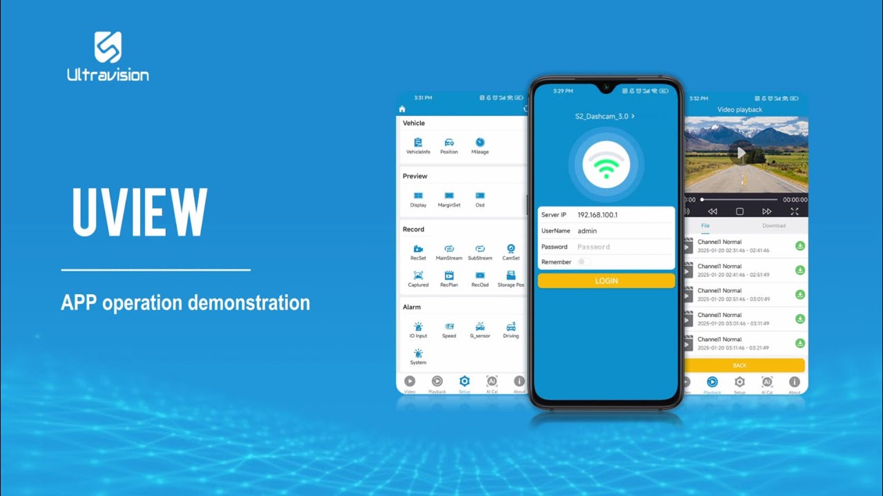 Uview APP Operation Video - YouTube