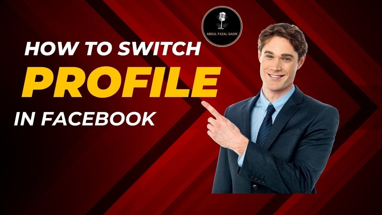 how to switch profile in facebook - YouTube