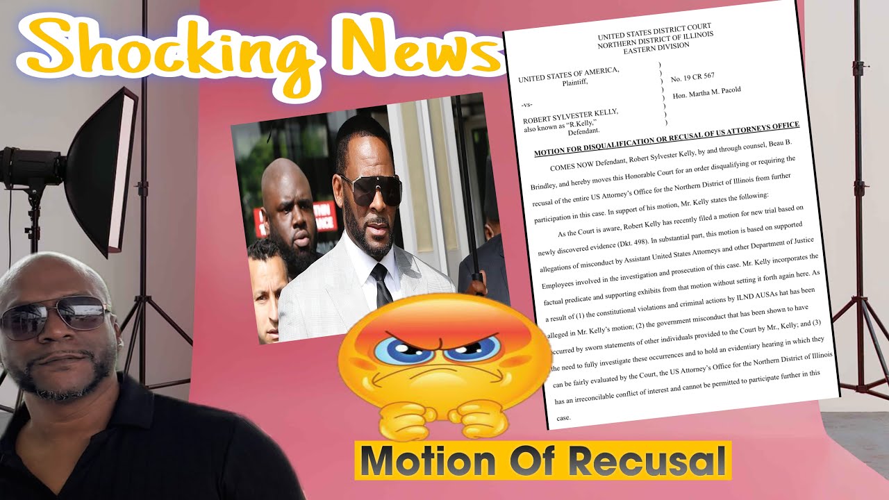 Shocking News👉They Railroaded R-Kelly According To Motion Of New Trial ...