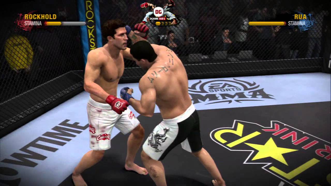 EA Sports MMA - Luke Rockhold vs Murilo "Ninja" Rua - YouTube