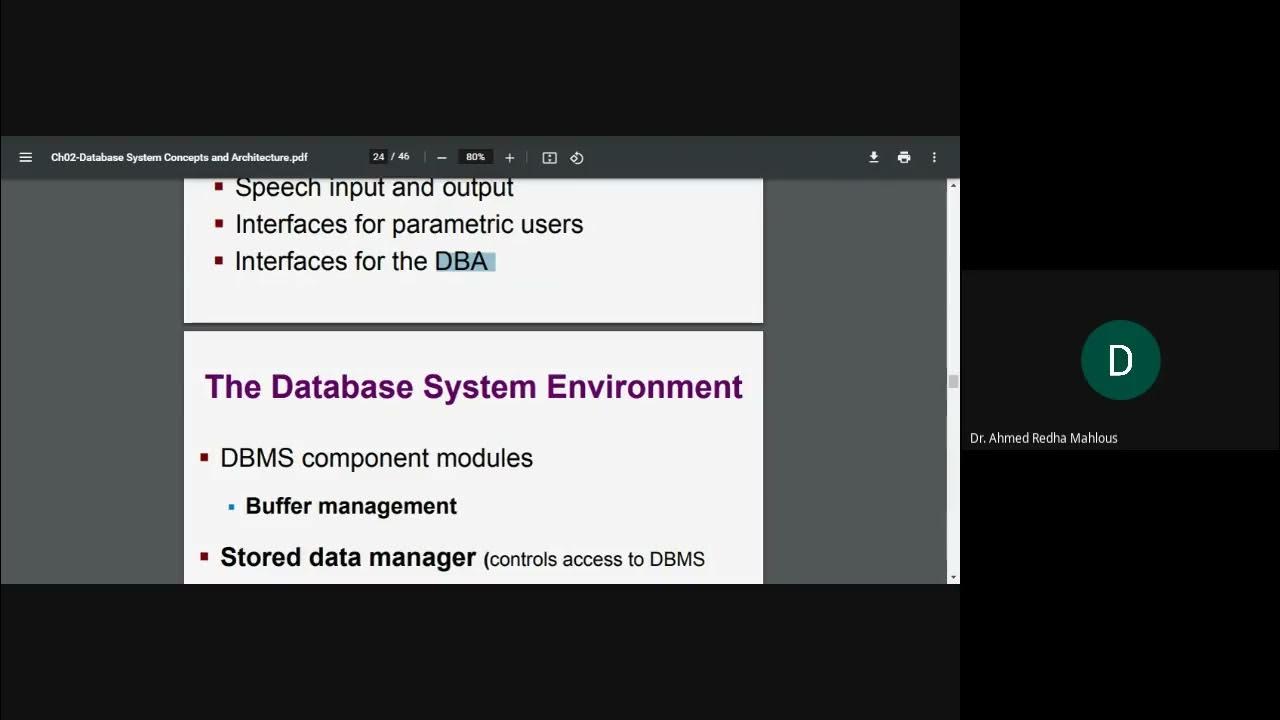 Ch 2-Database System Concepts and Architecture PART 3 - YouTube
