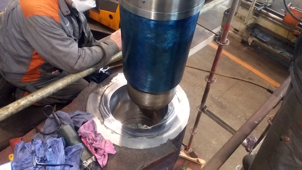Rudder blade/rudder stock adjustment of cones #2 - YouTube