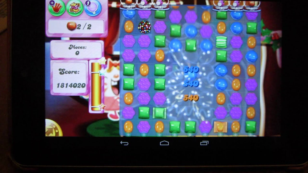 Candy Crush - Level 268 Two Million Points 2,212,620 Points High Score ...