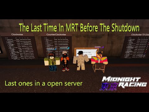 The Last MRT Game Before Shutdown - YouTube