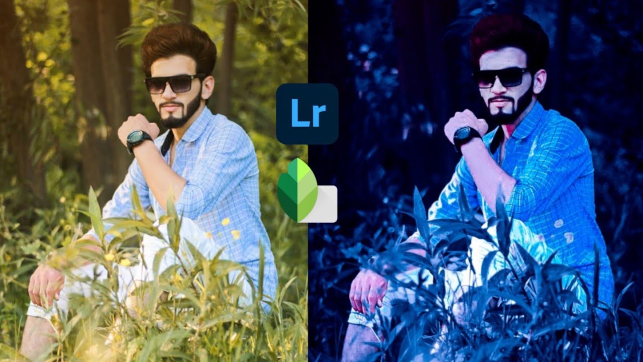 Lightroom best blue tone effect editing tutorial - YouTube