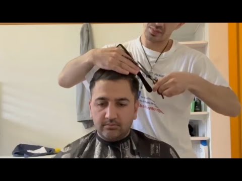 My Haircut with an Afghan Barber in Our Refugee Camp 🇩🇪 | سلمان افغان ...