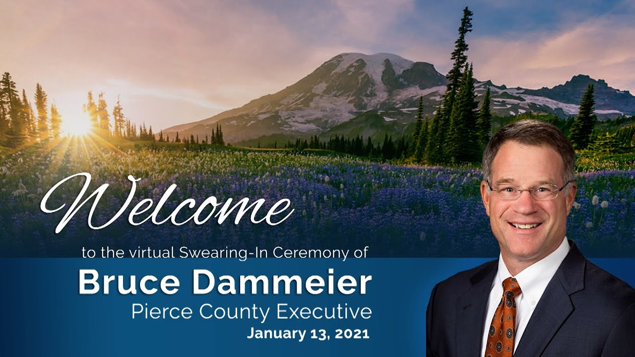 Swearing-in Ceremony of Bruce Dammeier - YouTube