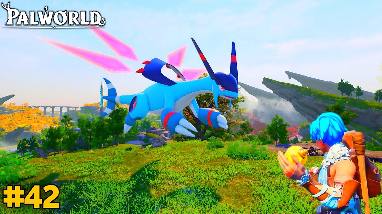 I CAPTURED THE LEGENDARY POKEMON | PALWORLD GAMEPLAY #42 #palworld # ...