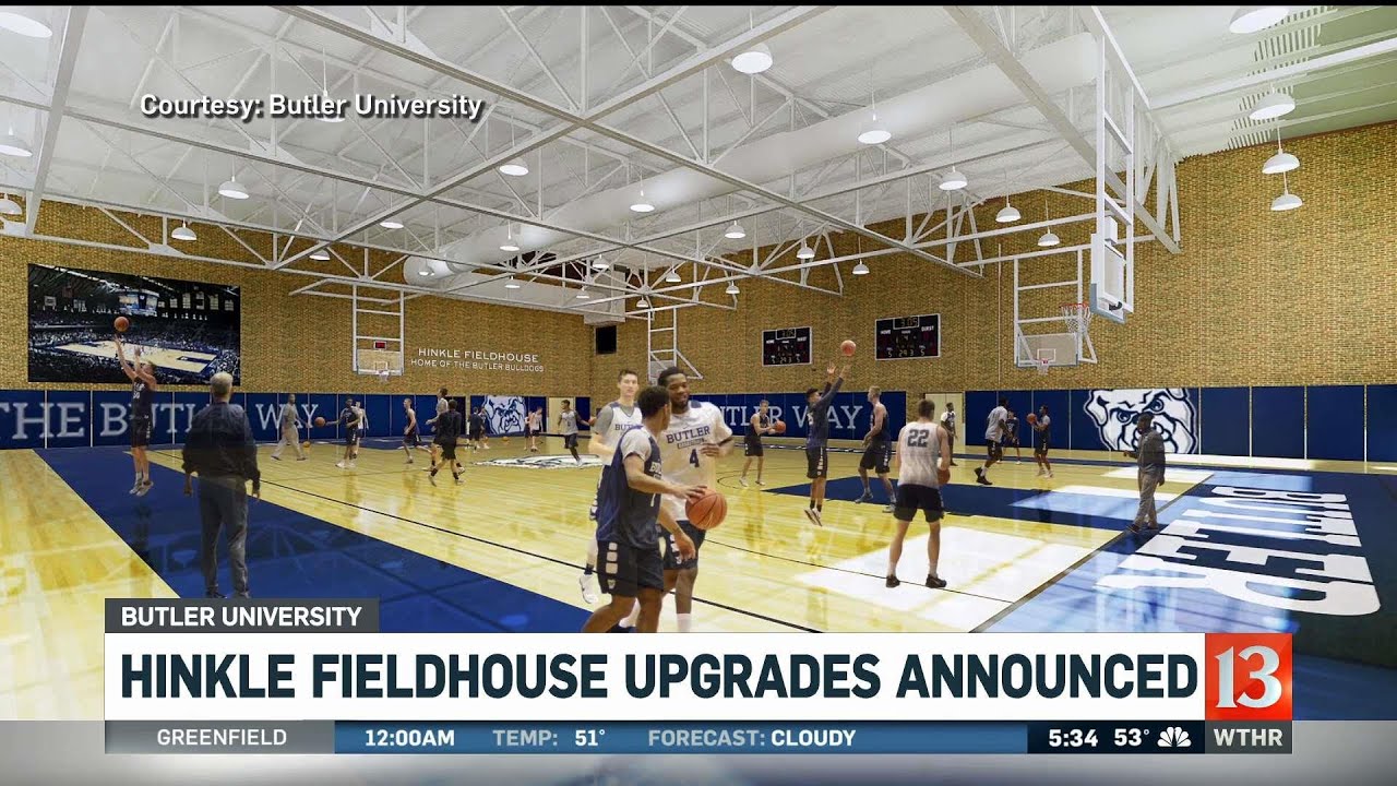 Hinkle Fieldhouse upgrades announced - YouTube