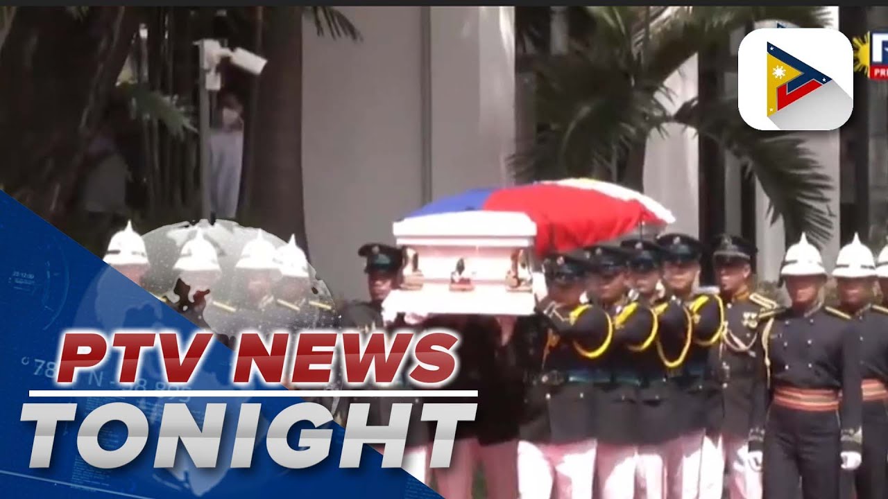Remains of late DMW chief Secretary Susan Ople brought to Malacañang ...