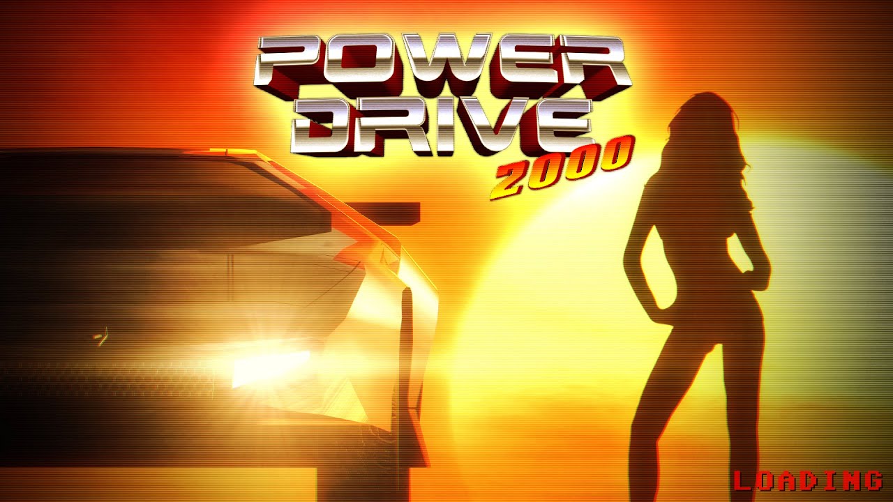 Power Drive 2000 - Pre-Alpha Test Track - YouTube