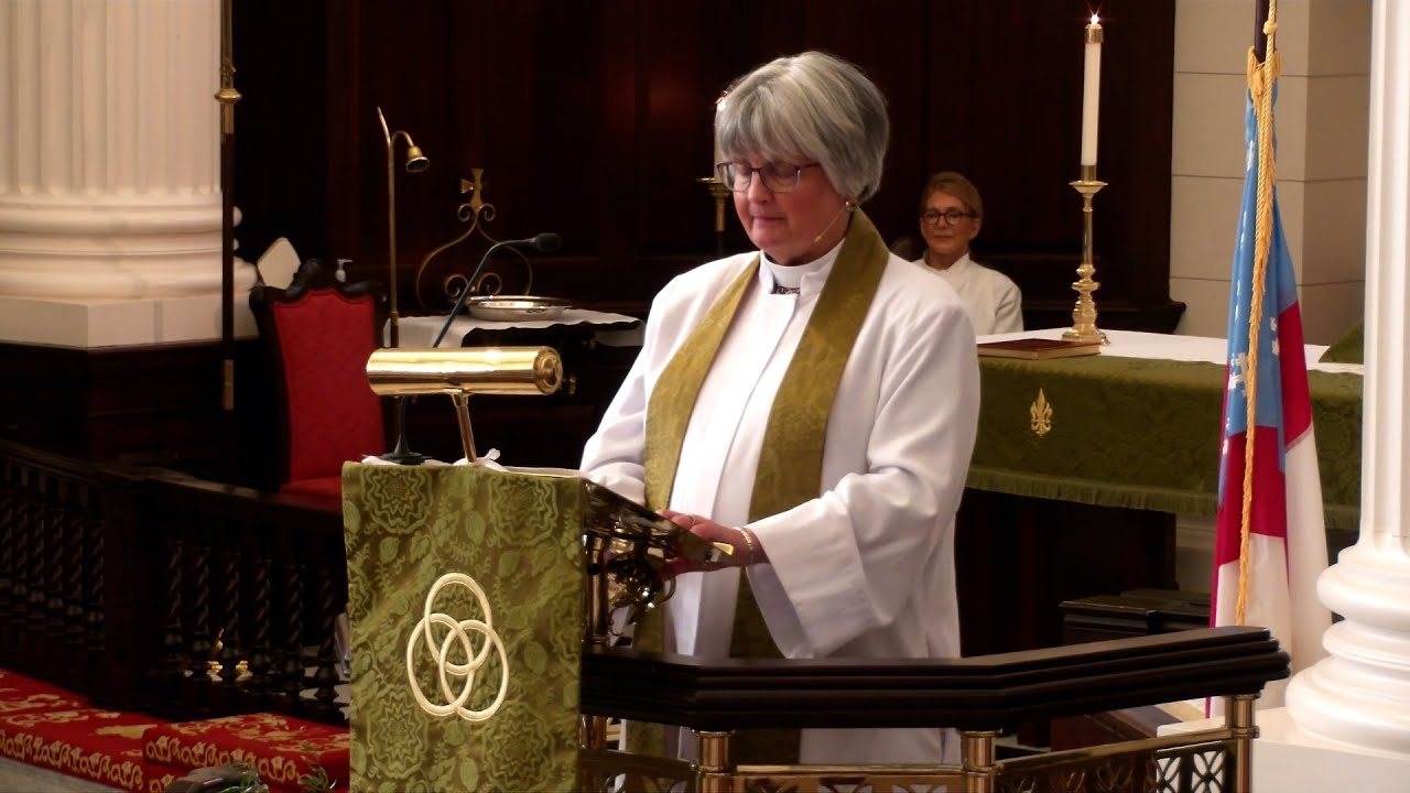 The Reverend Robin Teasley preached on October 20th, 2024 - YouTube