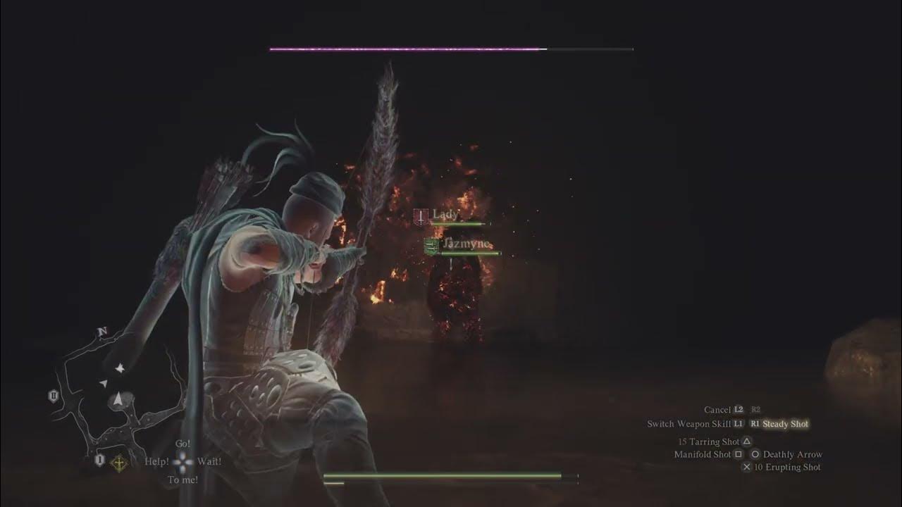 Chimera Boss Fight Archer Vocation - Dragon's Dogma 2 - YouTube