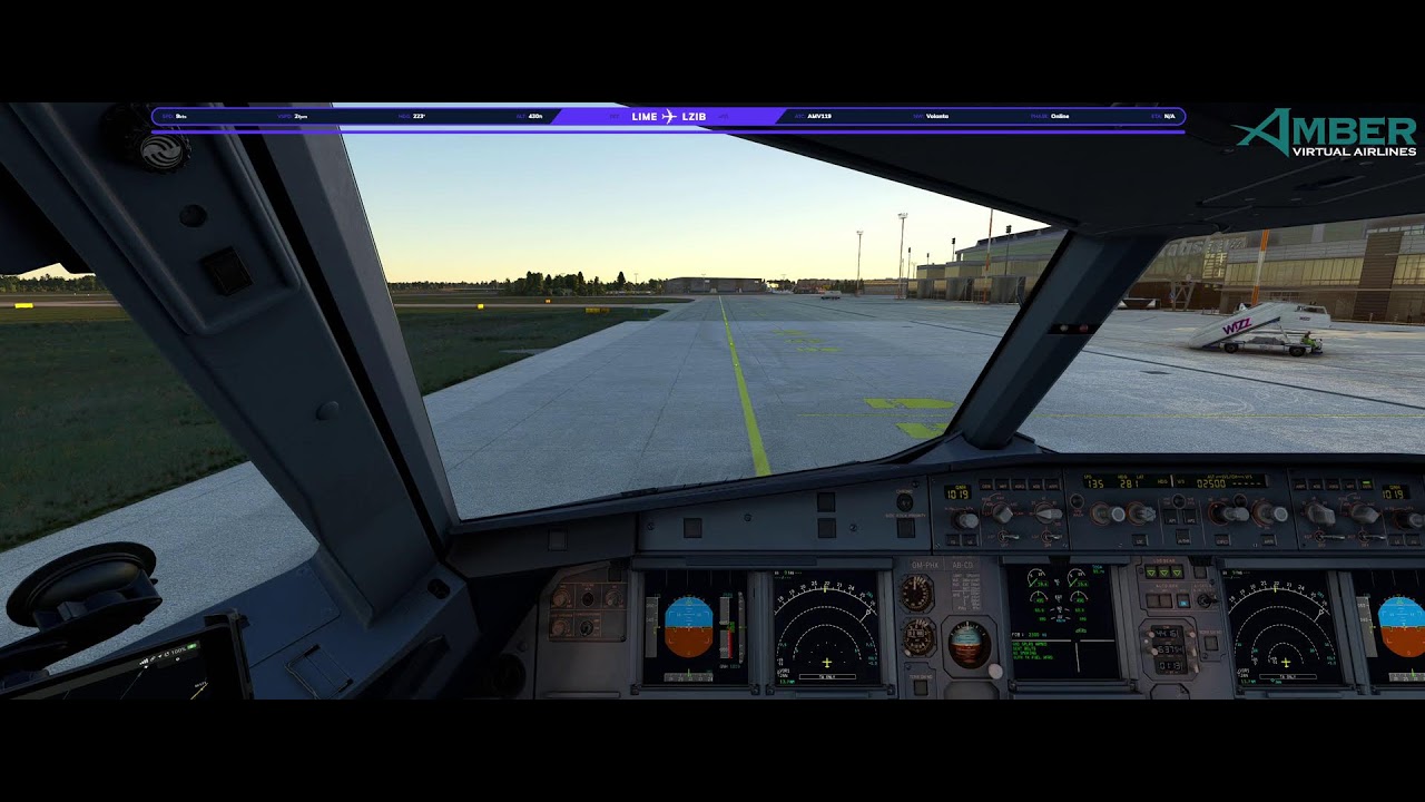 🔴LIVE: MSFS, LIME - LZIB, 2K, GSX / ATC VATSIM // AMBER Virtual ...