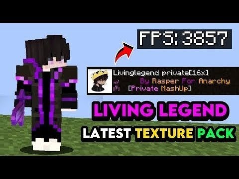 LIVING LEGEND TEXTURE PACK FOR JAVA AND BEDROCK - YouTube