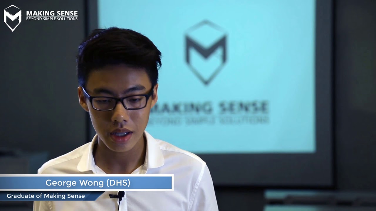 Making Sense Chemistry Tuition Review - George Wong - YouTube