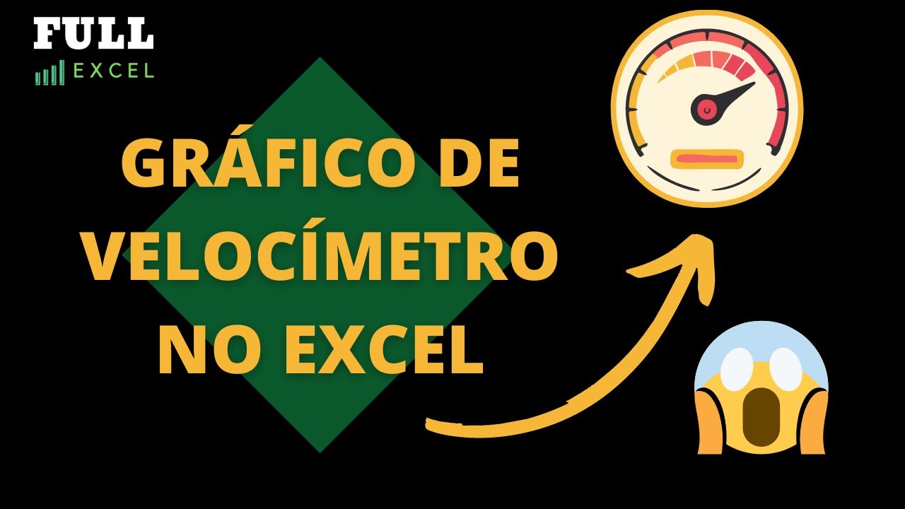 Como Fazer Gráfico de Velocímetro no Excel Passo a Passo - YouTube