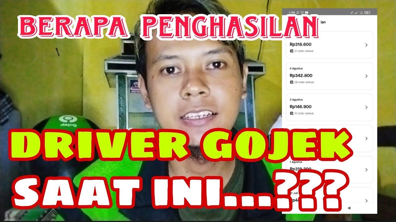 Pendapatan Driver GOJEK 2023 || Penghasilan Gojek 2023 - YouTube