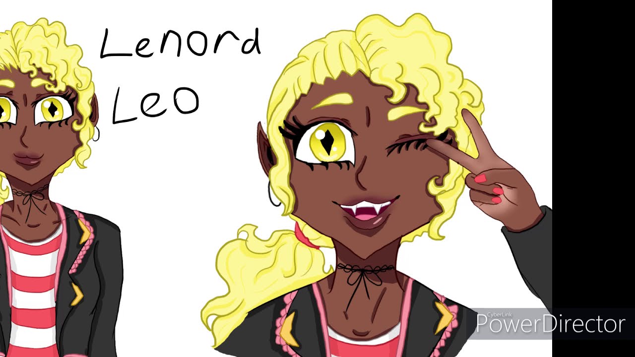 Speed Paint: Lenora Leo/Vampire Sisters oc - YouTube