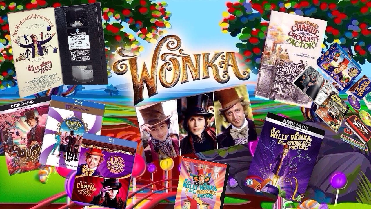 Willy Wonka Box Set WILLY WONKA AND THE CHOCOLATE FACTORY 40th
