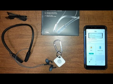 Tile Mate Keychain, Skullcandy Ink'd Plus Active with "Tile App ...