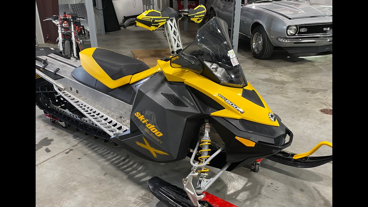 2008 SKIDOO SUMMIT X 800R HAMMERDOWN AUCTIONS - YouTube