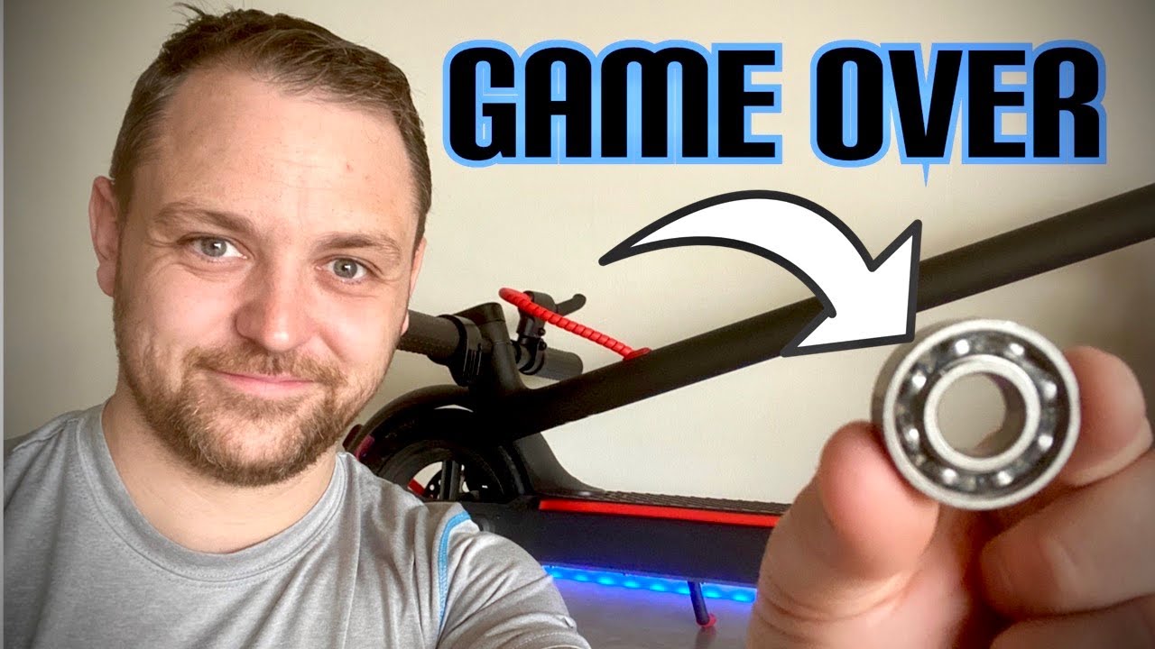 XIAOMI M365 PRO 2/3 REAR WHEEL BEARING REMOVAL - YouTube