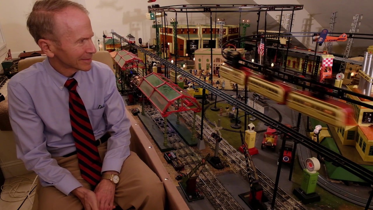 Bruce Greenberg - Bessley Train Layout - YouTube