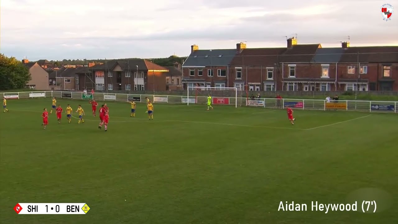 Shildon AFC vs Newcastle Benfield FC - FA Cup Preliminary Round Replay ...