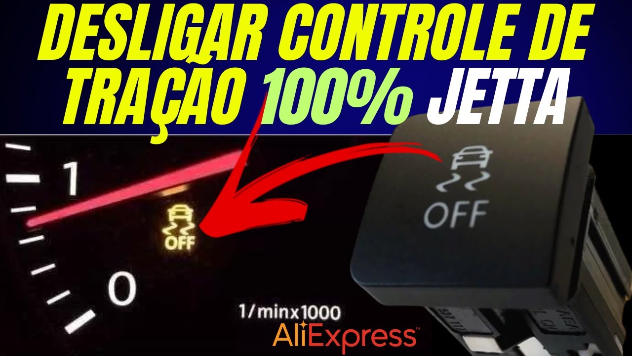 DESLIGUEI O CONTROLE DE TRAÇÃO VW JETTA - ASR OFF - BOTÃO - YouTube