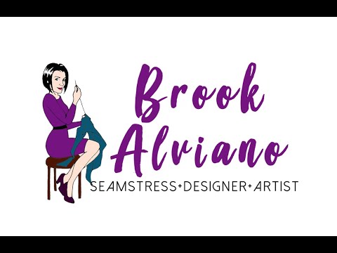 Brook Alviano | Seamstress, Designer, Artist - YouTube