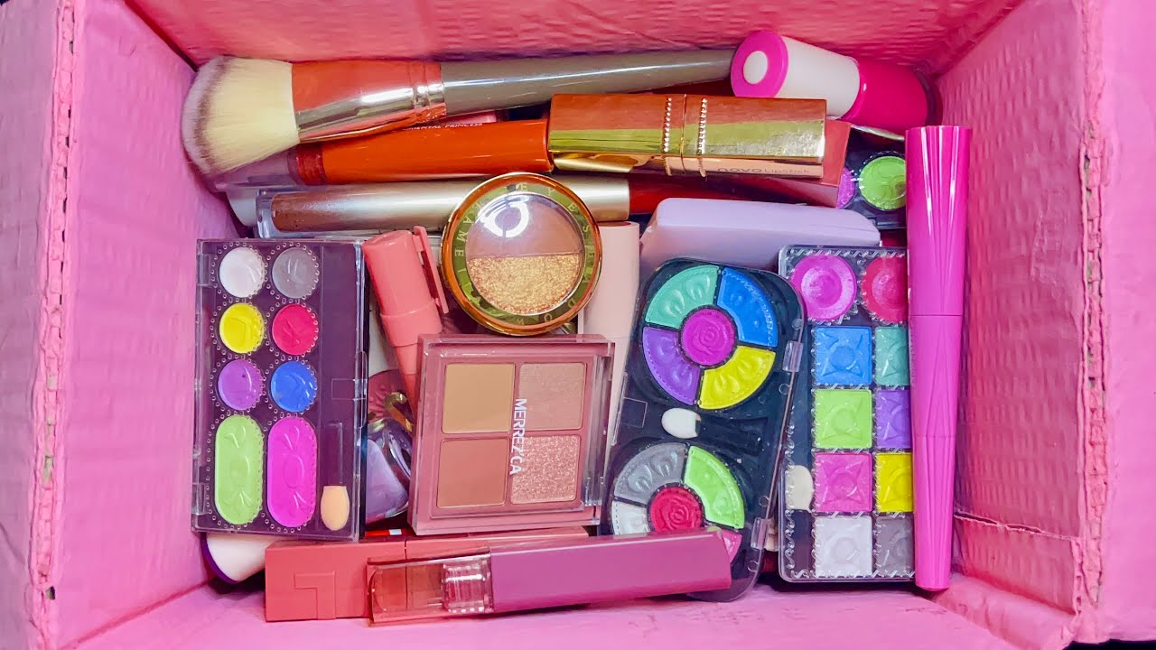 Unboxing Collection Of Makeup Set And Jewelry | Makeup Kit, Makeup Box ...