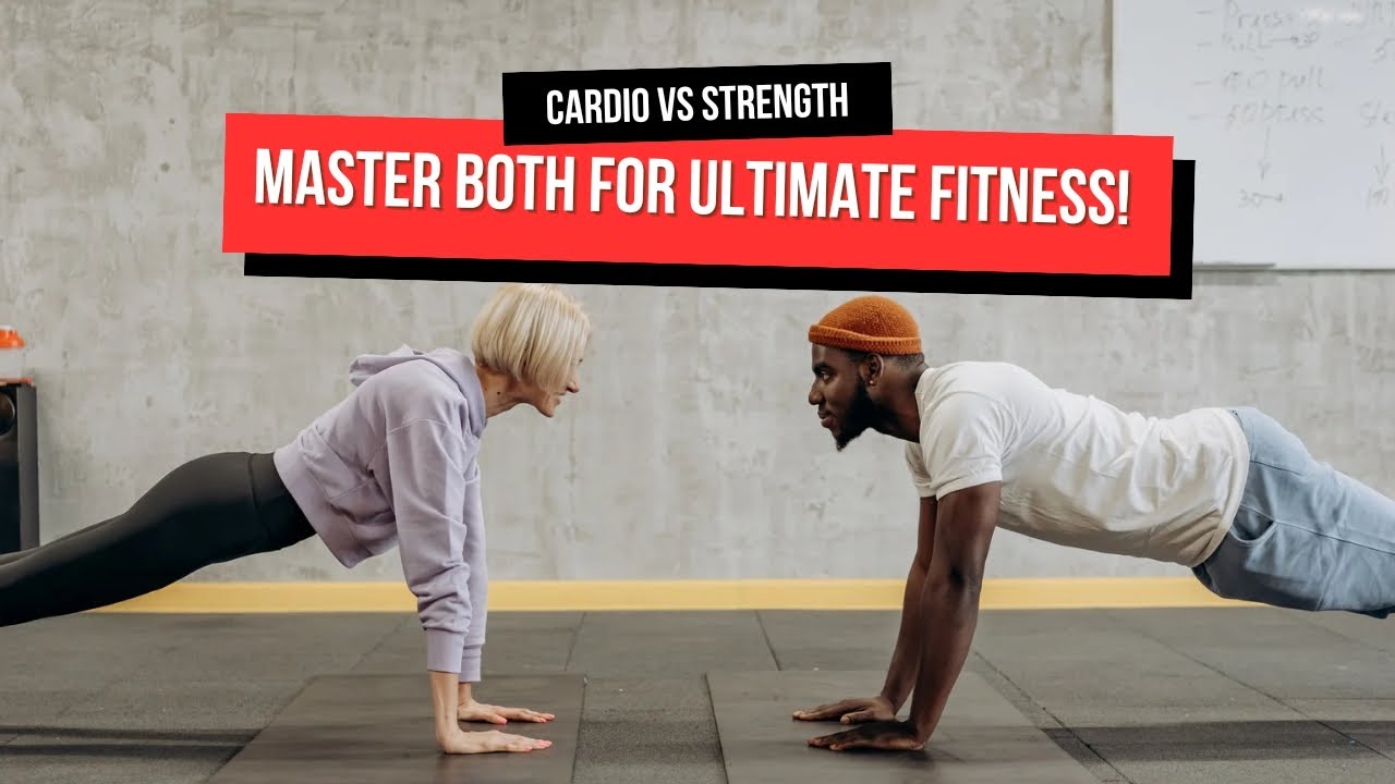 Cardio vs Strength : Master both for ultimate fitness#fitnessjourney # ...